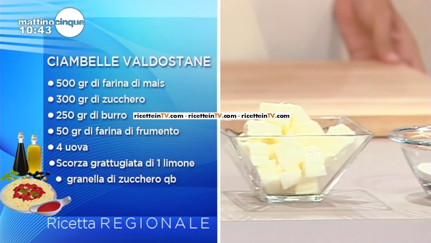 Mattino Cinque | Samya | Ricetta ciambelle valdostane | Biscotti