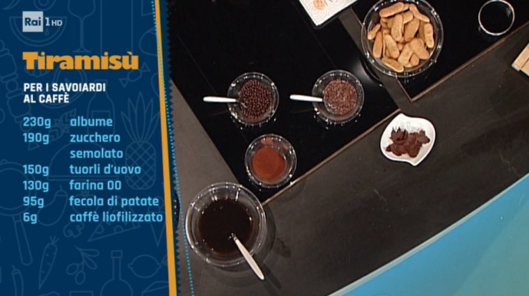 La prova del cuoco | Ricetta tiramisù di Federico Prodon